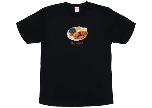 Supreme Chicken Dinner Tee - Black