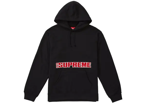 Supreme Blockbuster Hooded Sweatshirt - Black