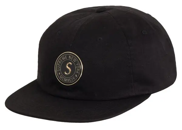 Supreme Chino Twill 6-panel Cap - Black