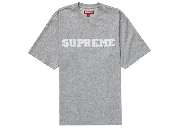 Supreme Collegiate Short Sleeve Top - Heather Grey