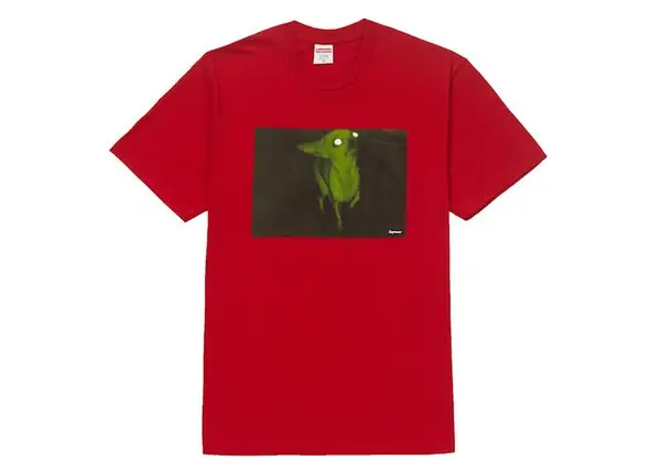 Supreme Chris Cunningham Chihuahua Tee Shirt - Red