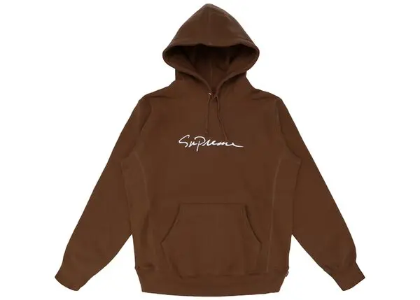Supreme Classic Script Hooded Sweatshirt