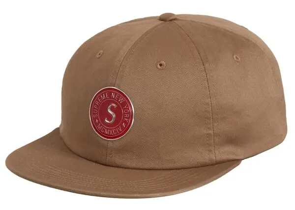 Supreme Chino Twill 6-panel Cap - Tan