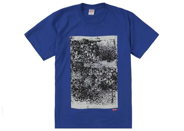 Supreme Christopher Wool 1995 Tee Shirt - Royal