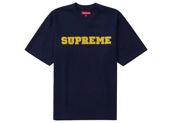 Supreme Collegiate Short Sleeve Top - Navy Blue