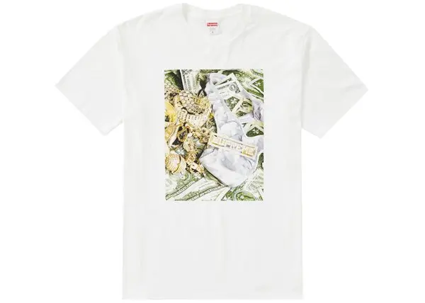 Supreme Bling Tee Shirt - White