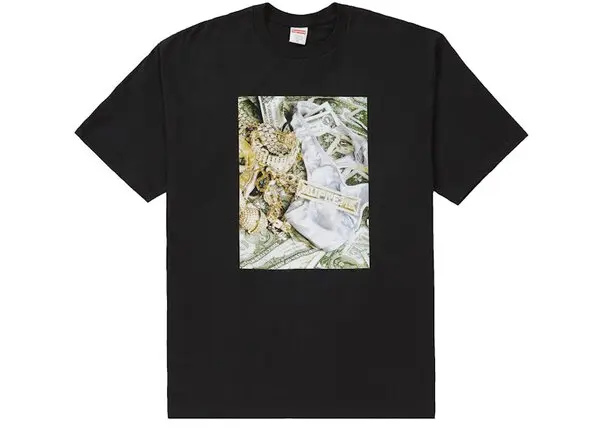 Supreme Bling Tee Shirt - Black