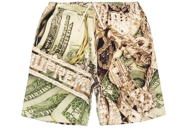 Supreme Bling Sweatshort - Green
