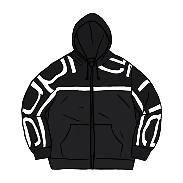 Supreme Paneled Zip Up