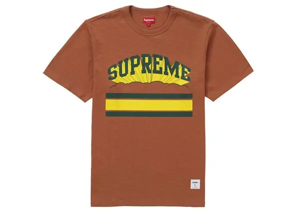 Supreme Cloud Arc Tee Shirt - Rust