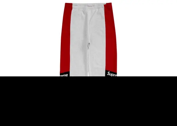 Supreme Blocked Sweatpant - Ash Grey
