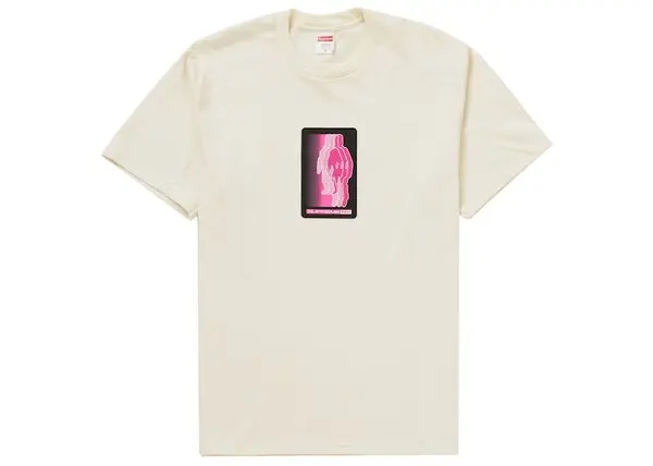 Supreme Blur Tee Shirt - Natural