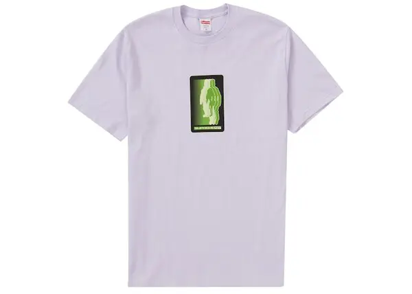 Supreme Blur Tee Shirt - Light Purple