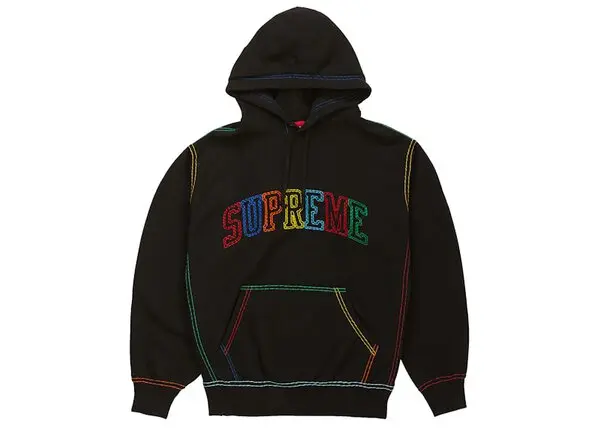 Supreme Big Stitch Hooded Sweatshirt