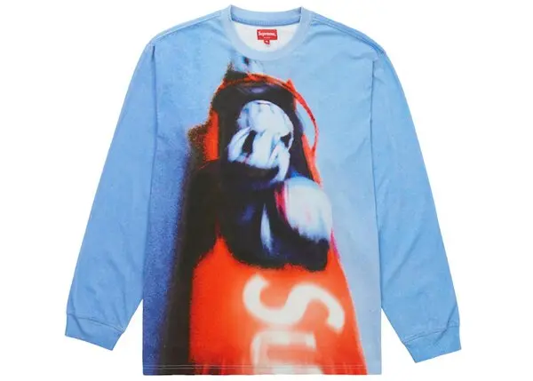 Supreme Long Sleeve Top - Blue