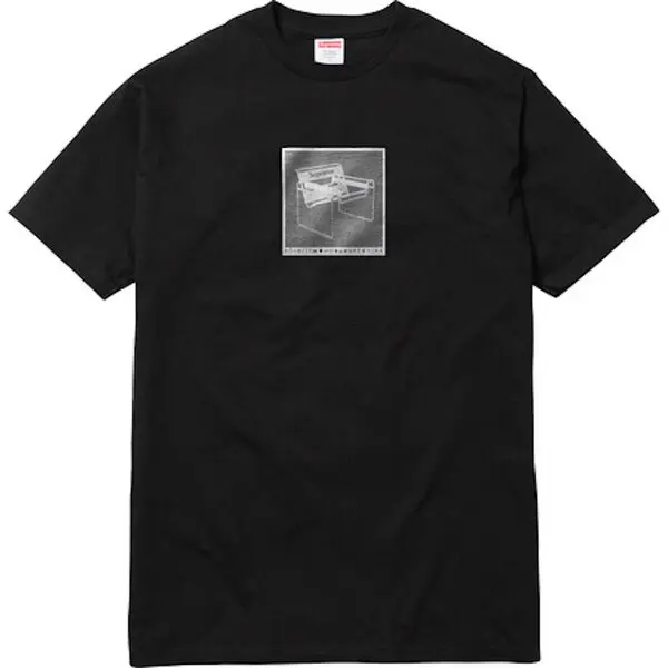 Supreme Chair Tee - Black