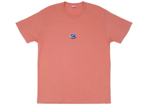 Supreme Bottle Cap Tee Shirt - Terra Cotta