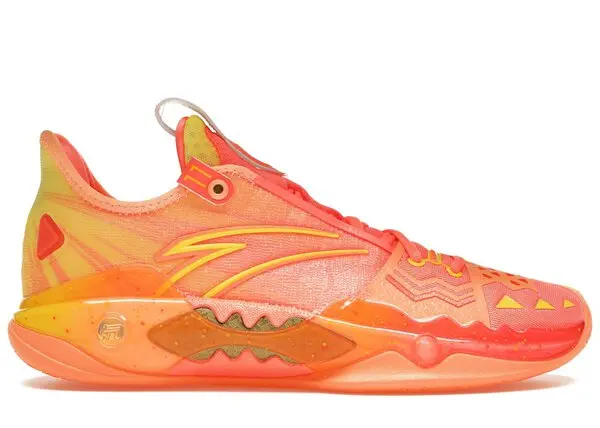 ANTA Shock Wave 5 Pro Kyrie Irving Sunin Sneakers - Orange/yellow