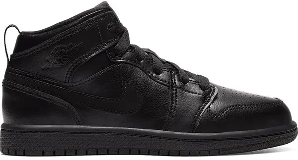 JORDAN 1 Mid Sneakers - Black