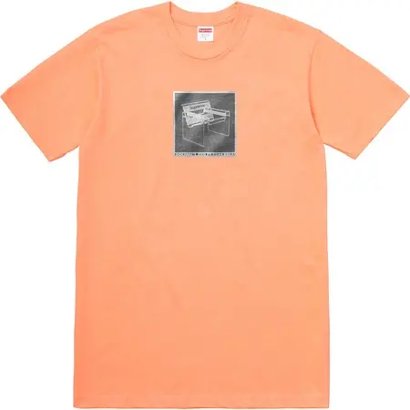 Supreme Chair Graphic Tee - Peach