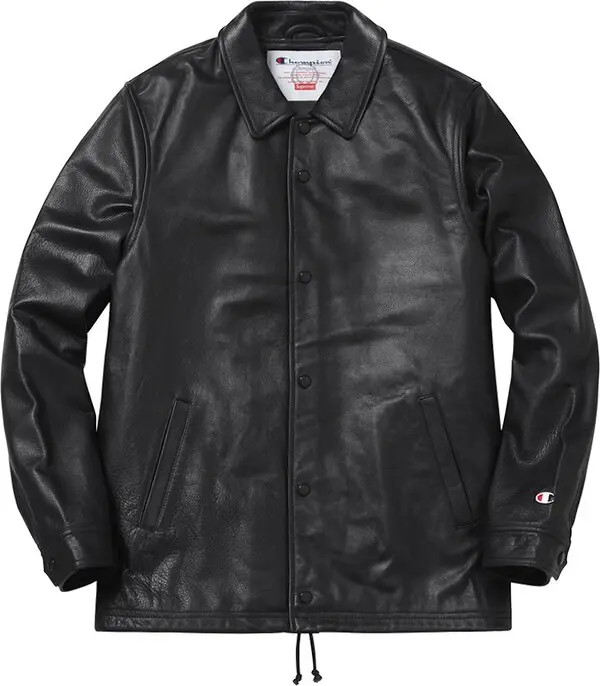 Supreme Champion Leather Coaches Jacket