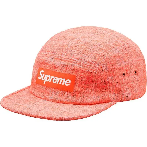 Supreme Boucle Camp Cap - Pink