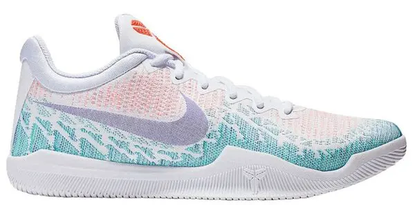 Nike Mamba Rage Sneakers - White/green Glowone-colorbright Mangoone-colorhyper Grape