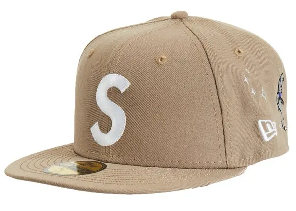 Supreme Characters S Logo New Era Cap - Brown