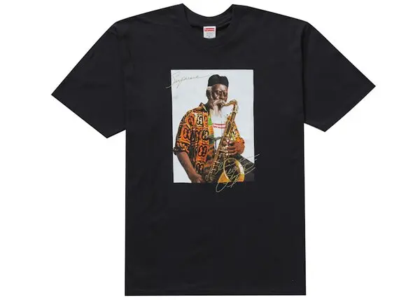 Supreme Pharoah Sanders Tee Shirt - Black