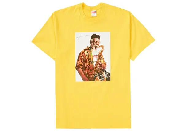 Supreme Pharoah Sanders Tee Shirt - Yellow