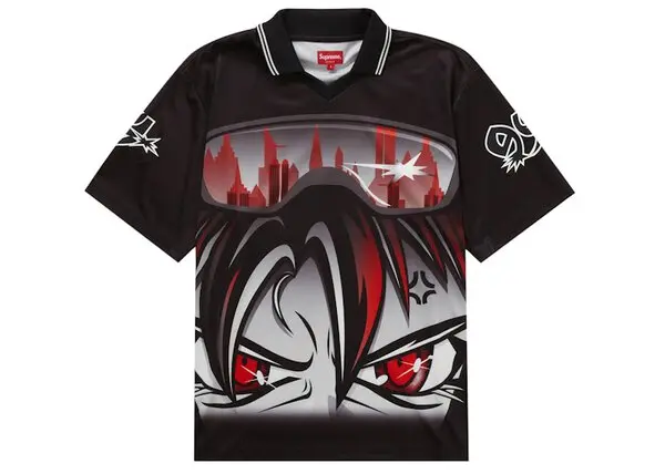 Supreme Character Soccer Jersey - Black