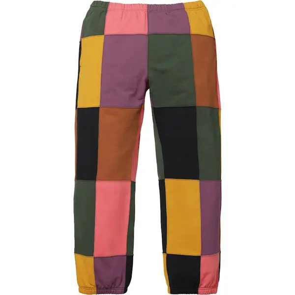 Supreme Patchwork Sweatpant - Black