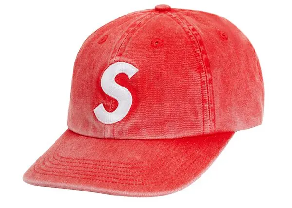 Supreme Pigment Print 6-panel Cap - Red