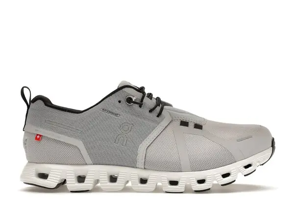 On Running Cloud 5 Waterproof Sneakers - Glacier/white