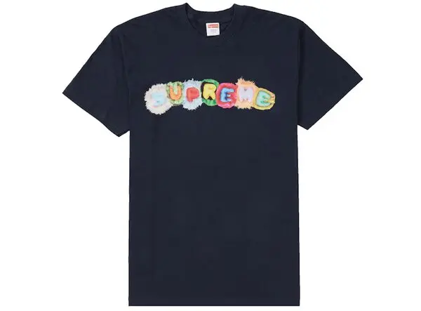 Supreme Pillows Tee Shirt - Navy Blue
