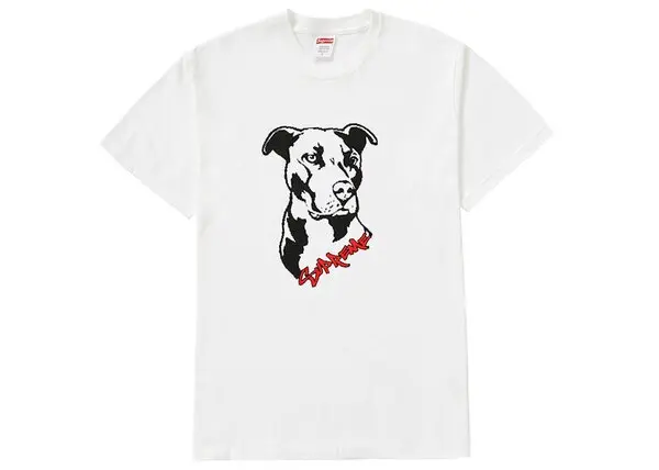 Supreme Pitbull Tee Shirt - White