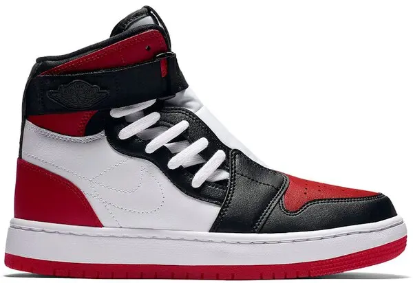 JORDAN 1 Nova Xx Bred Toe Sneakers - White/gym Red/black