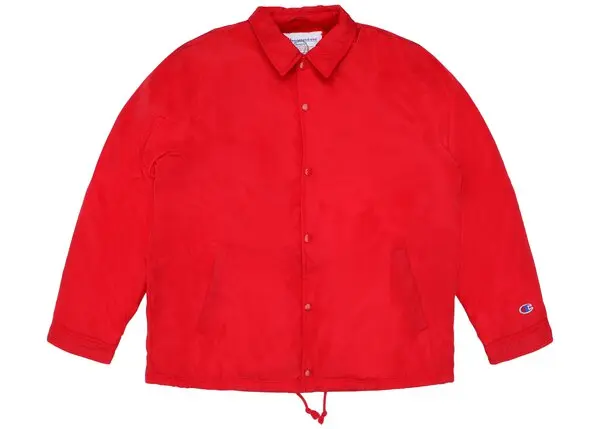 Supreme Champion Label Coaches Jacket - Red