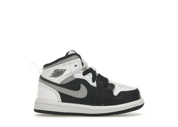 JORDAN 1 Mid Sneakers - Black/medium Grey/white