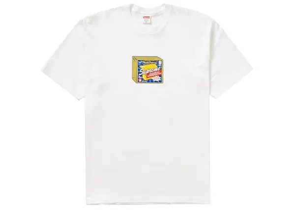 Supreme Cheese Tee Shirt - White