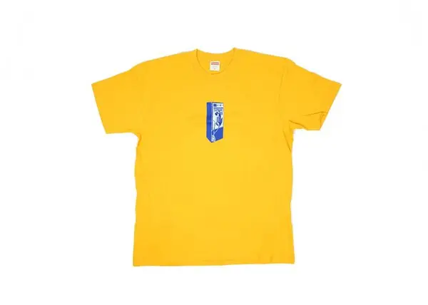 Supreme Payphone Tee Shirt - Bright Orange