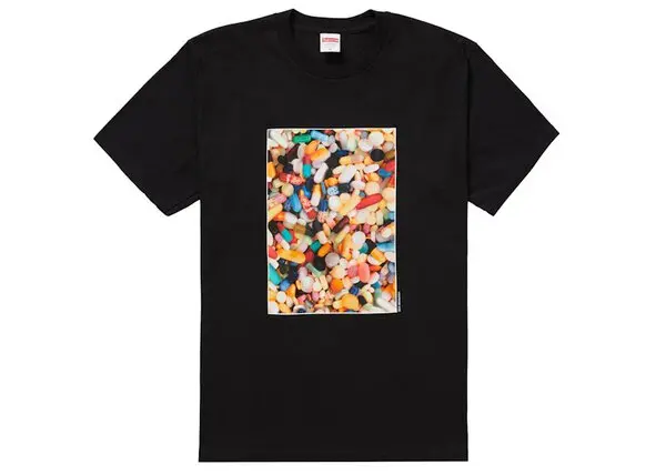 Supreme Pills Tee Shirt - Black