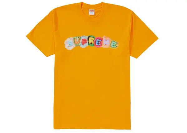 Supreme Pillows Tee Shirt - Bright Orange