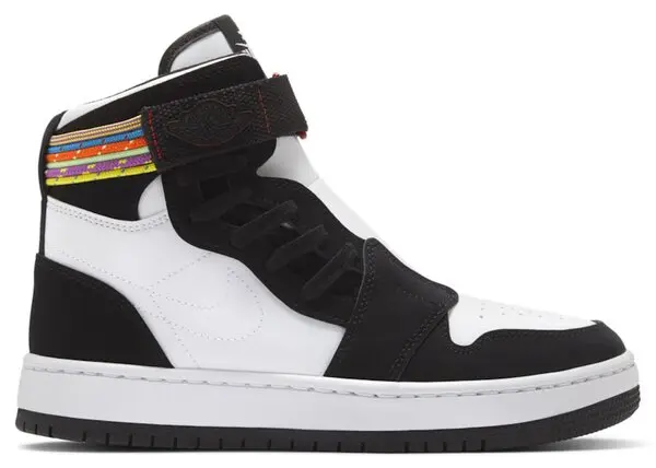 JORDAN 1 Nova Xx Strap High-top Sneakers - Black/white