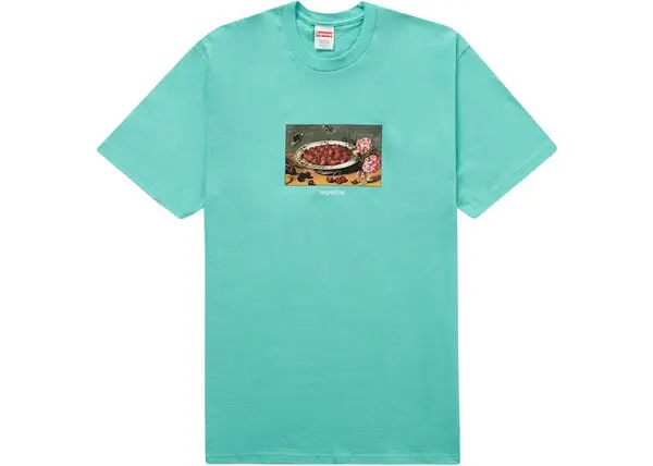 Supreme Strawberries Tee Shirt - Teal