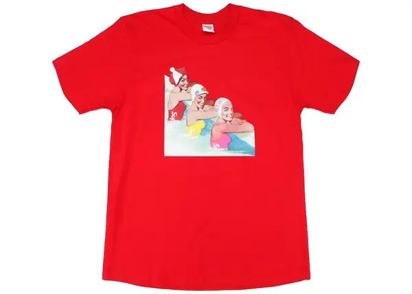 Supreme Swimmers Tee Shirt - Red