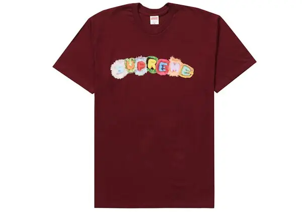 Supreme Pillows Tee Shirt - Burgundy