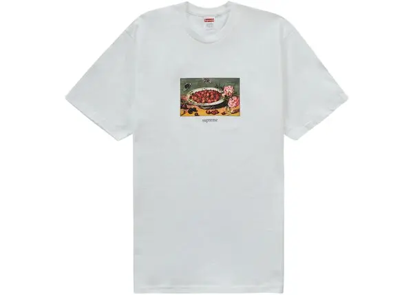 Supreme Strawberries Tee Shirt - White