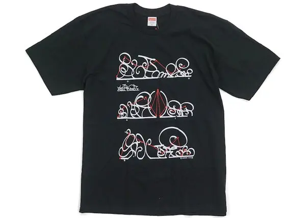 Supreme System Tee Shirt - Black