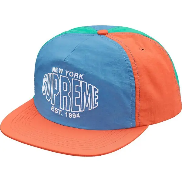 Supreme Pinwheel Nylon 5-panel Cap - Blue